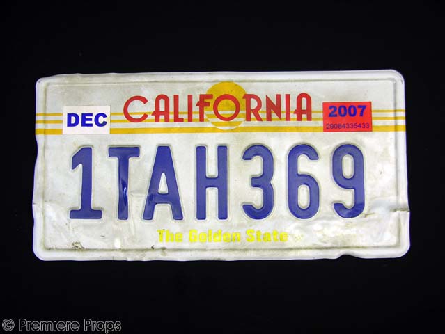 Hollywood Backlot - 1408 - Mikeâ€™s (John Cusack) Hero SUV License ...