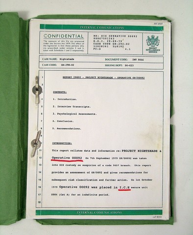 Red 2 - Red 2 Secret Intelligence Service Case Report Movie Props #1 ...