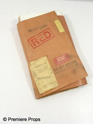 Red - Red Frank (Bruce Willis) RED Folder Movie Props #1 Movie Props ...