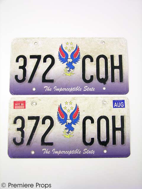 Hollywood Backlot - SKINWALKERS Willâ€™s (Tom Jackson) License Plate ...