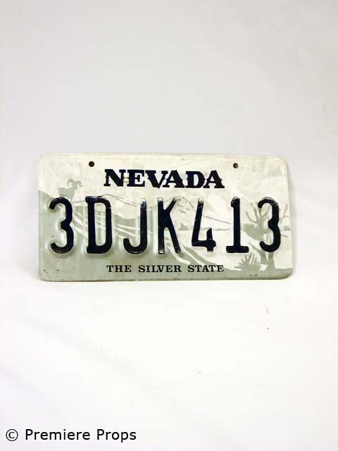 Universal Backlot - Tremors 3 Burt (Michael Gross) Hero License Plate ...